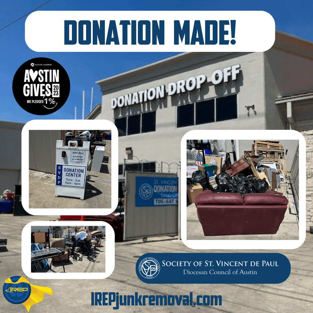 Eco-Friendly Junk Removal For Apartments - IREP Austin